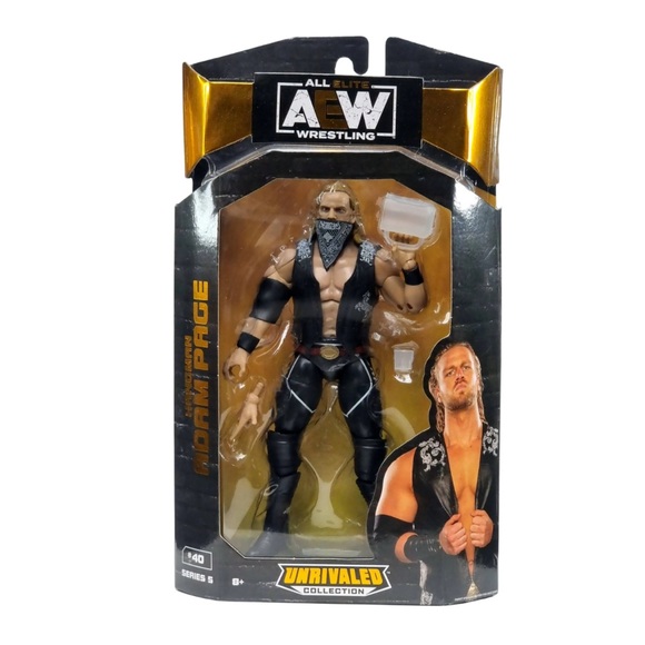 Aew | Toys | Aew Wrestling Adam Page Action Figure | Poshmark